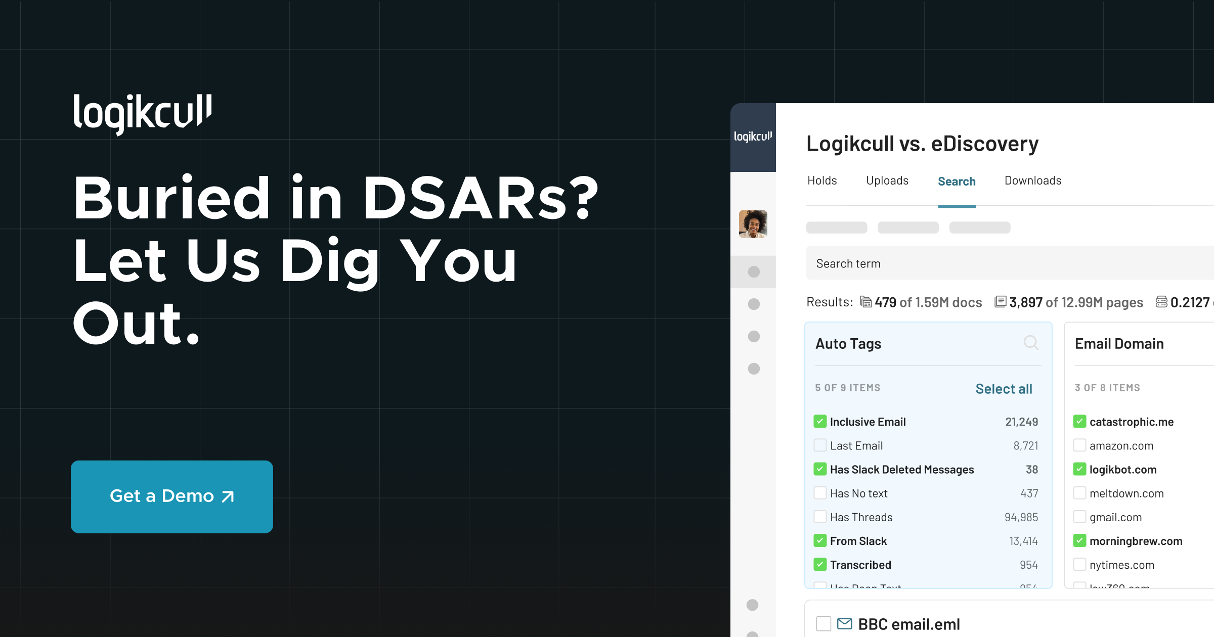 DSARs Software | Logikcull